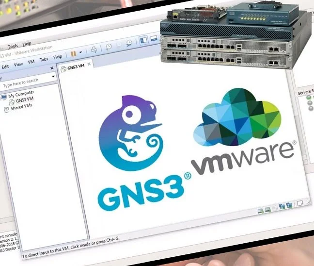 كيفية إعداد وربط GNS3 VM ببرنامج GNS3